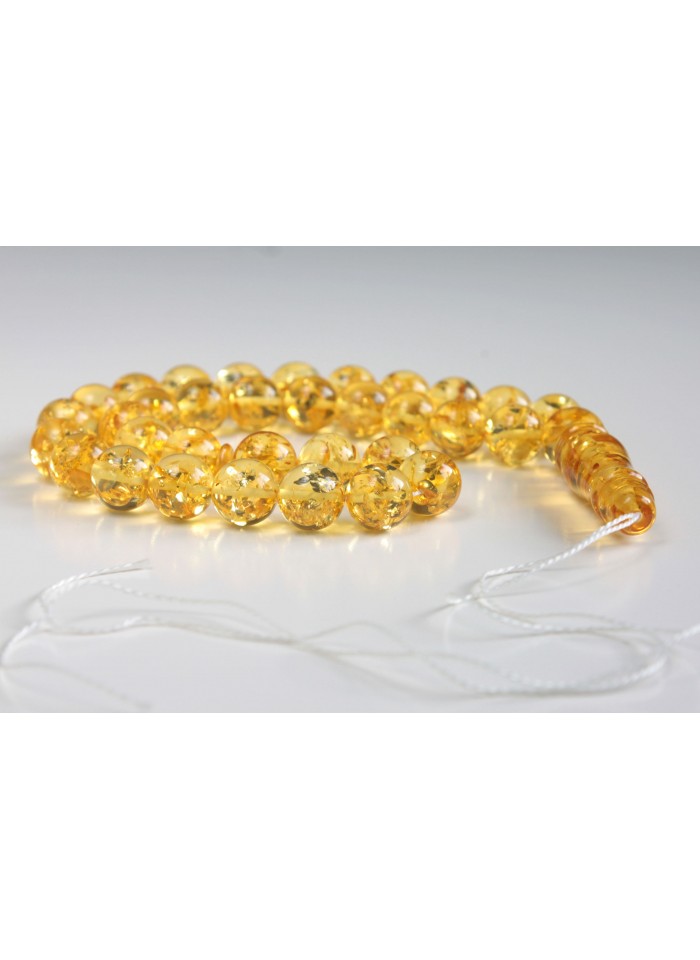 Amber Misbaha Yellow