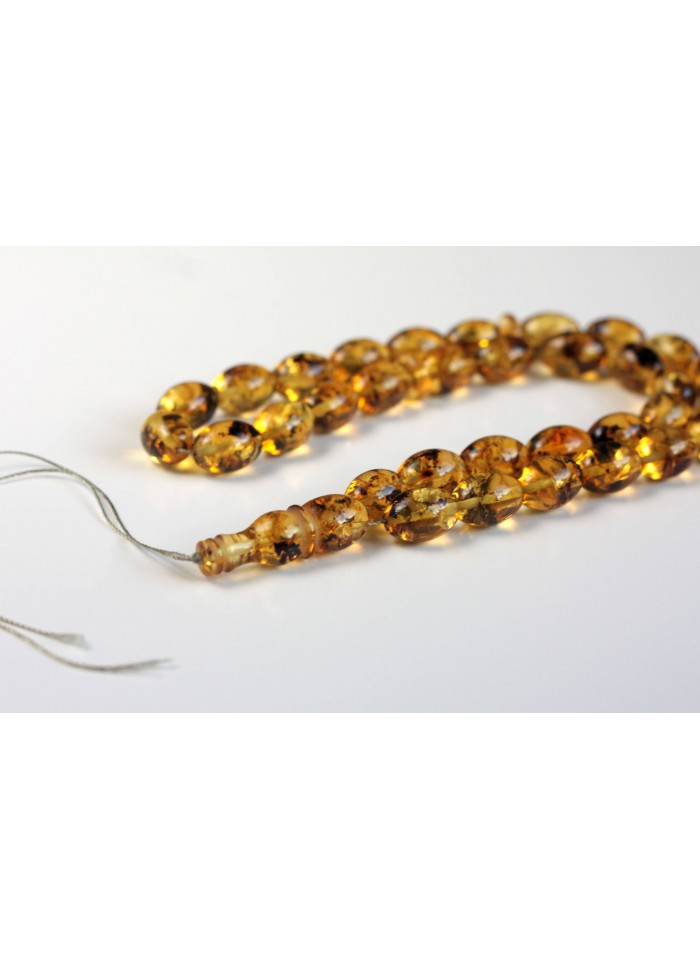 Amber Misbaha Yellow