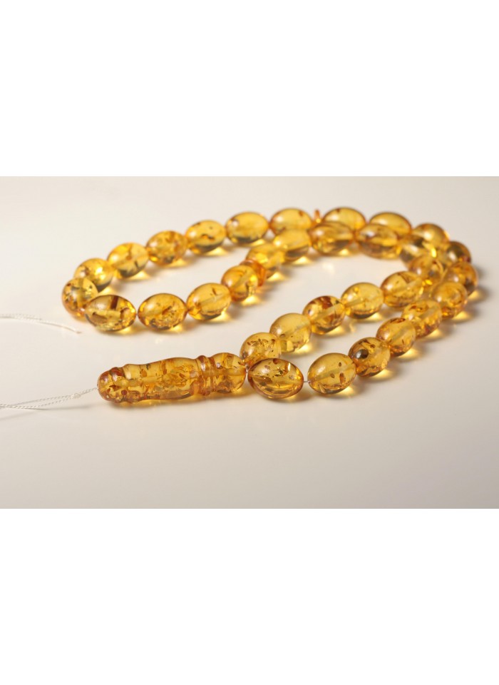 Amber Misbaha Yellow