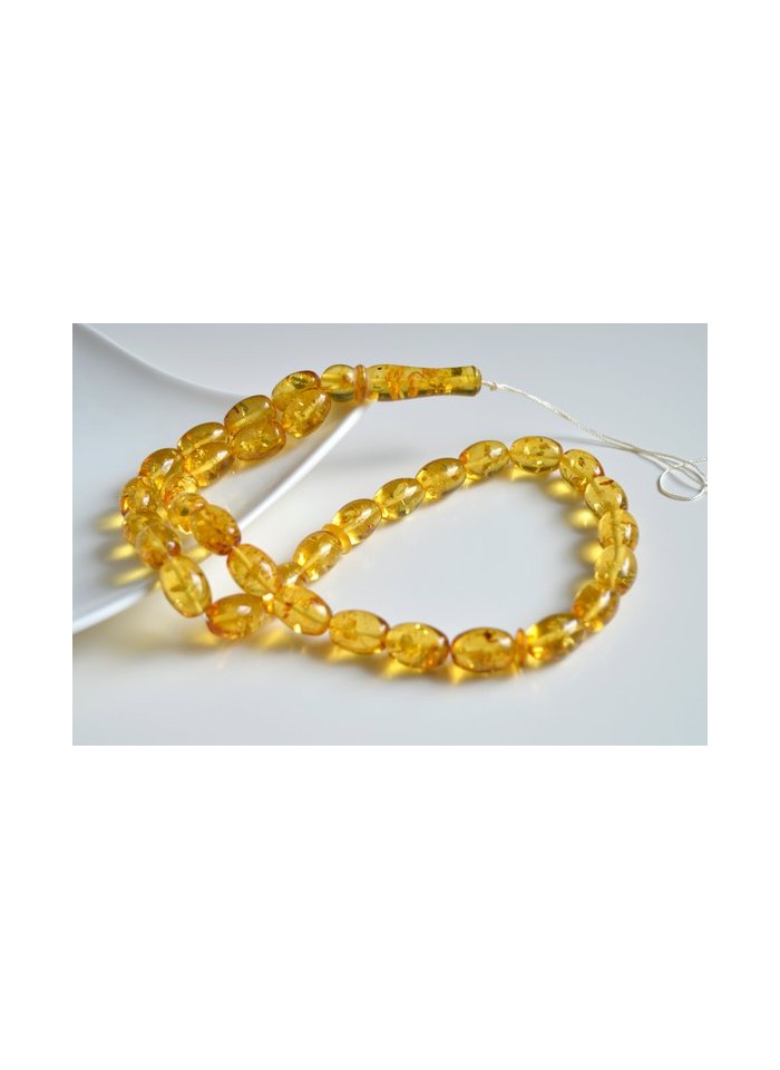 Amber Misbaha Yellow