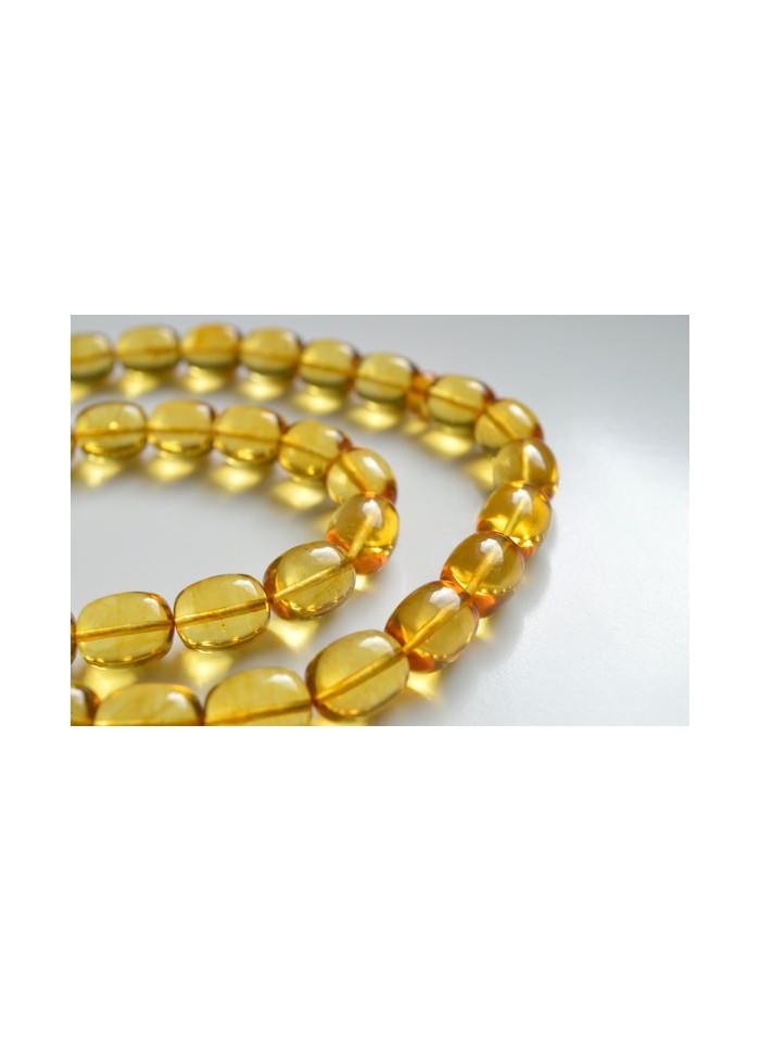 Amber Misbaha Yellow